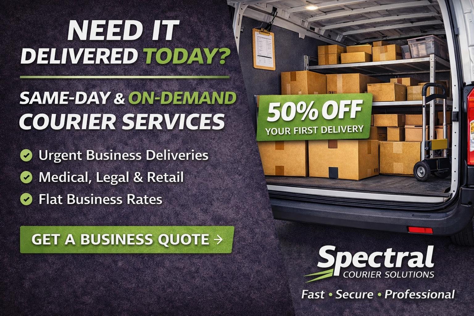 Spectral Courier Solutions | Same-Day Courier Fort Lauderdale